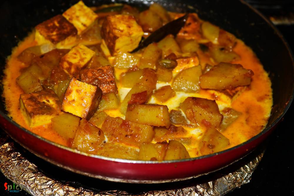 Chanar Dalna Aloo Paneer Curry Spicy World Simple And Easy Recipes